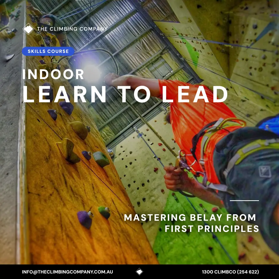 Indoor Learn-To-Lead - The Climbing Company